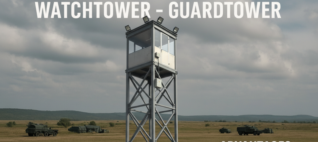 Secure Your Premises With A Modern Watch Tower - Bharat Wood Pellet